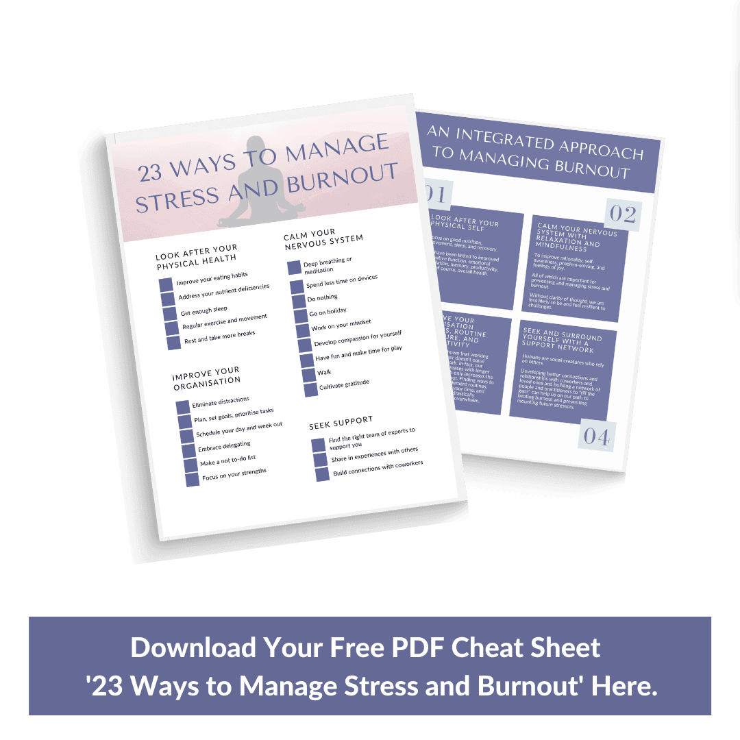 23 Practical Ways to Manage Burnout so You're Always Prepared When ...